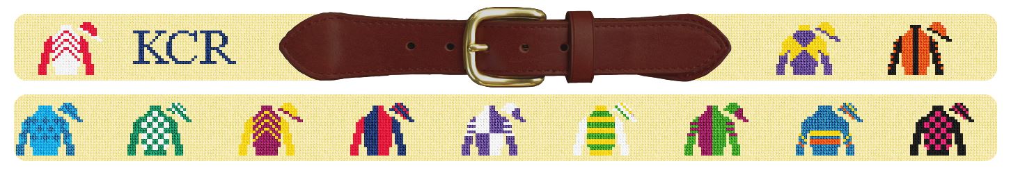 Custom Needlepoint Belt Canvas | NeedlePaint