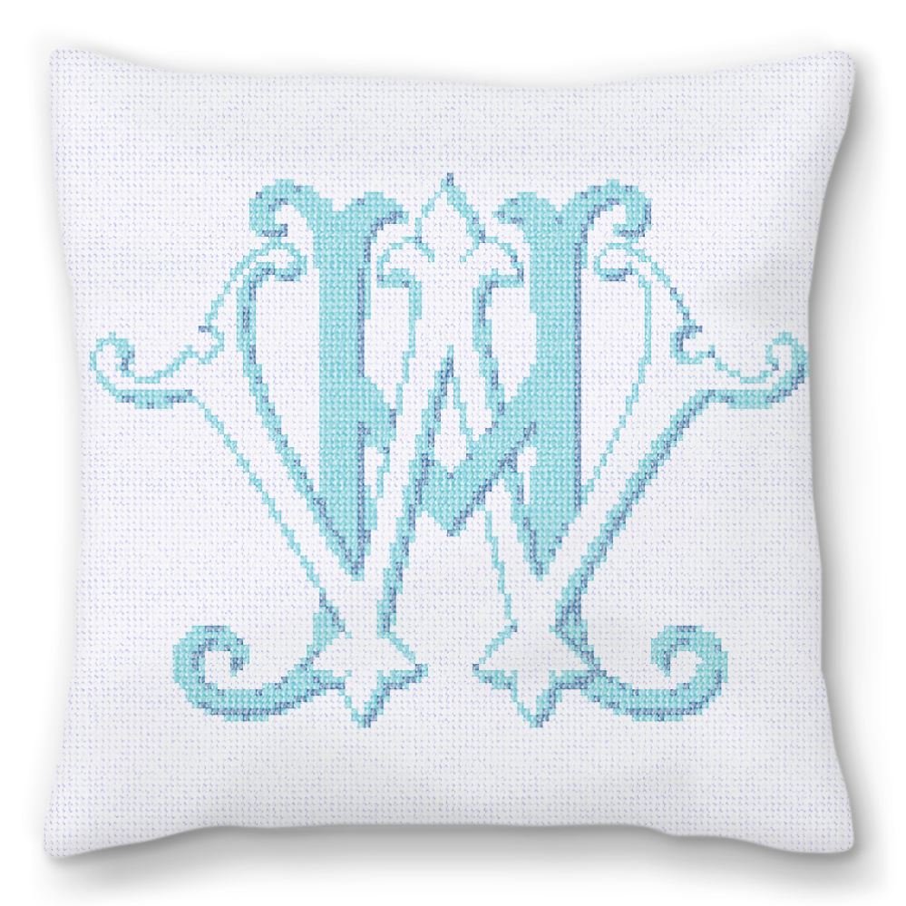 Custom Needlepoint Pillow Canvas | NeedlePaint
