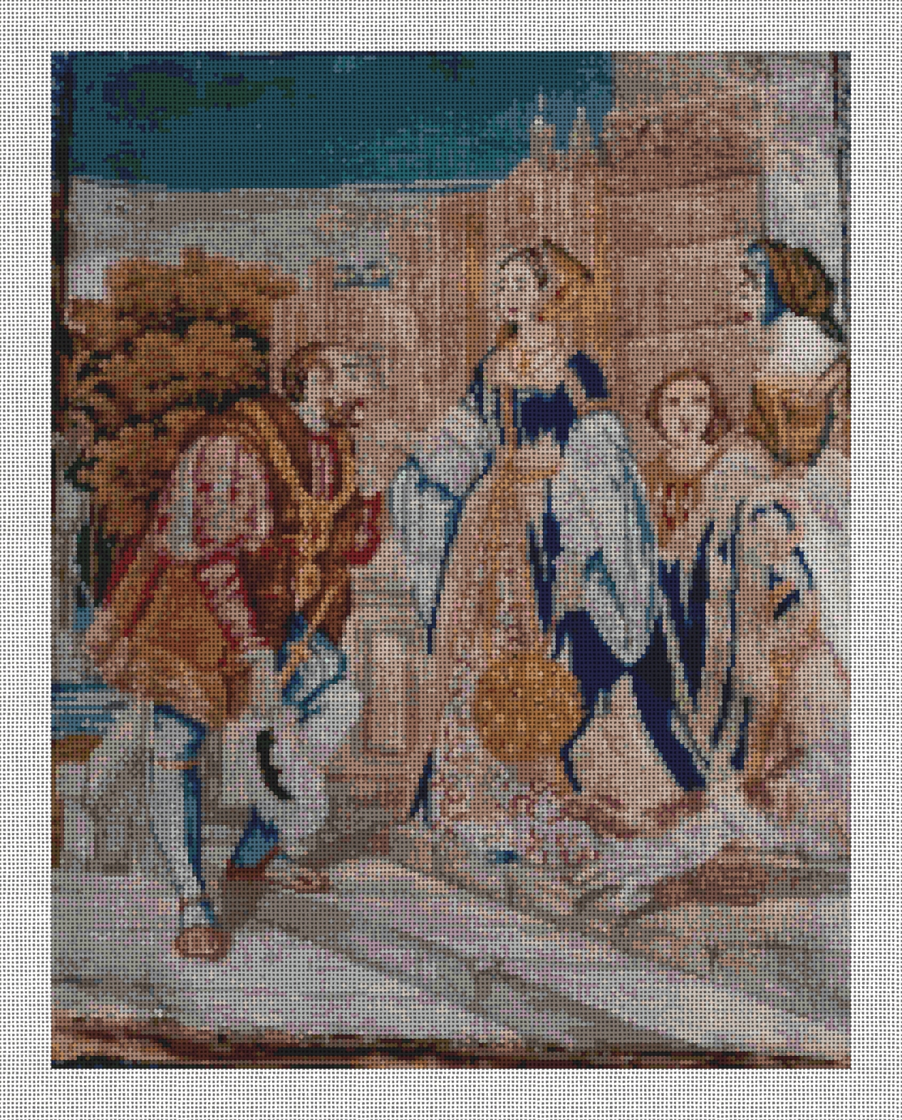 Custom Needlepoint Canvas Kit Canvas | NeedlePaint