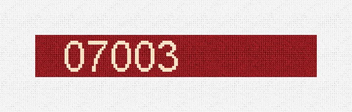 Custom Needlepoint Key Fob Canvas | NeedlePaint